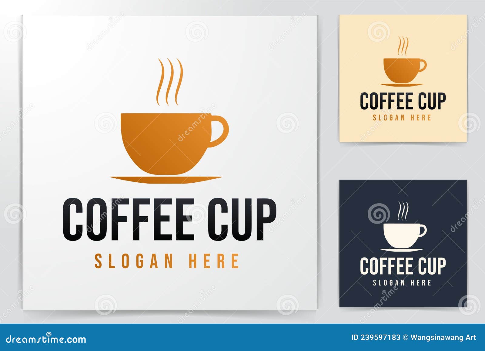 Coffee Logo Ideas. Inspiration Logo Design. Template Vector ...