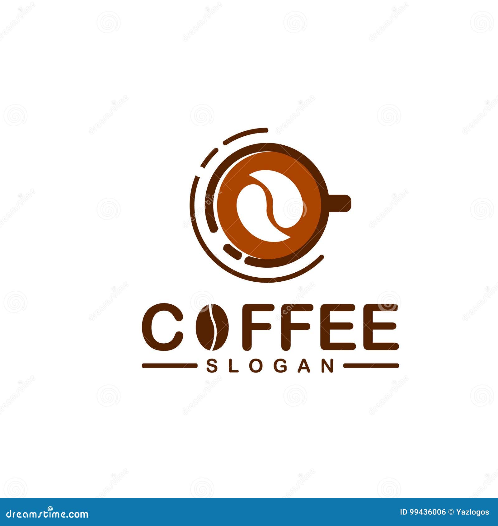 Coffee Logo stock vector. Illustration of branding, emblem - 99436006 Coffee Logo stock vector. Illustration of branding, emblem - 99436006
