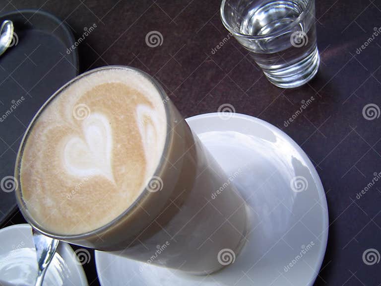 Coffee with love stock photo. Image of sweet, caring, touching - 1570784