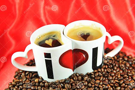 Coffee love stock image. Image of beverages, message - 18543213