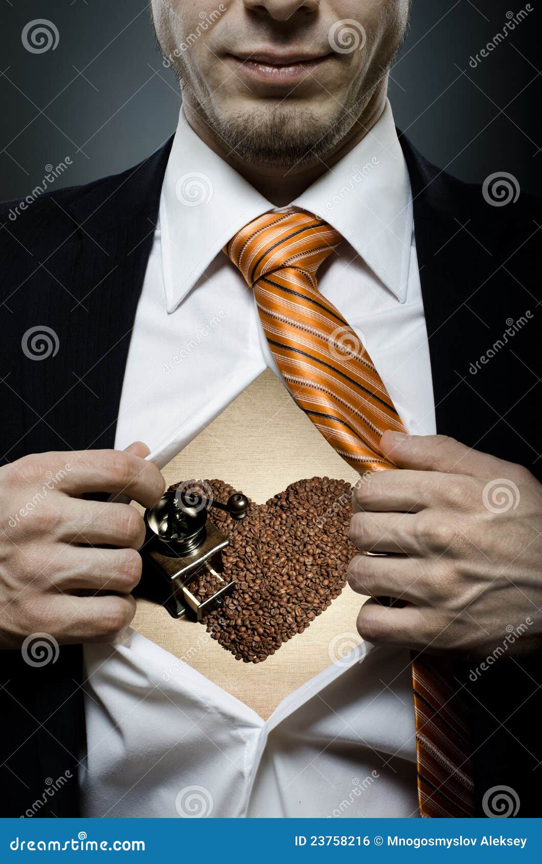 Coffee lover stock photo. Image of heart, tear, shirt - 23758216