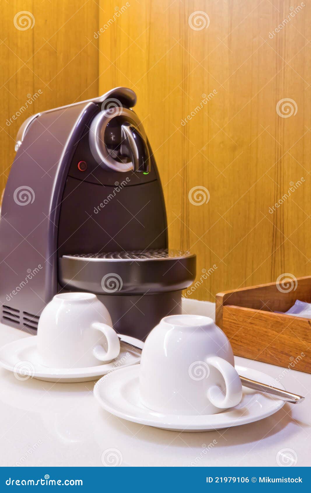 Coffee Machine and Cups Coffee Stock Photo - Image of coffee, great ...