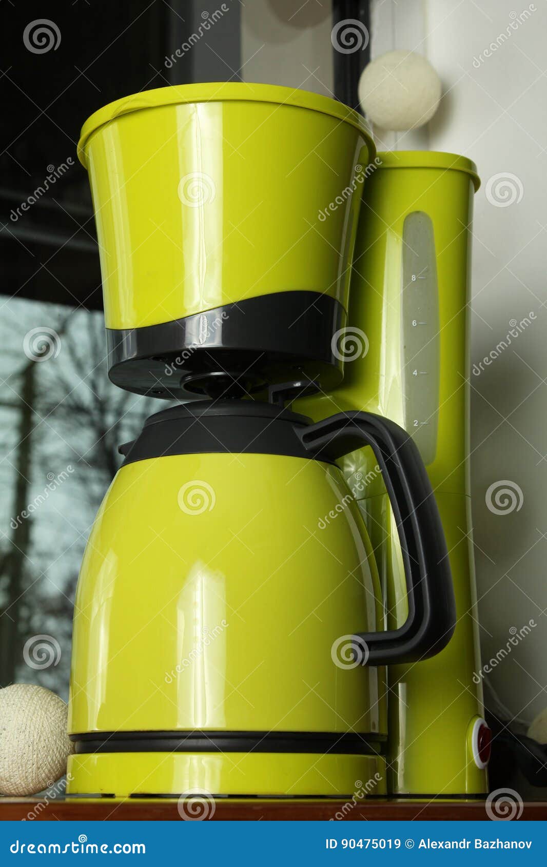 Coffee machine stock image. Image of machine, electronic - 90475019