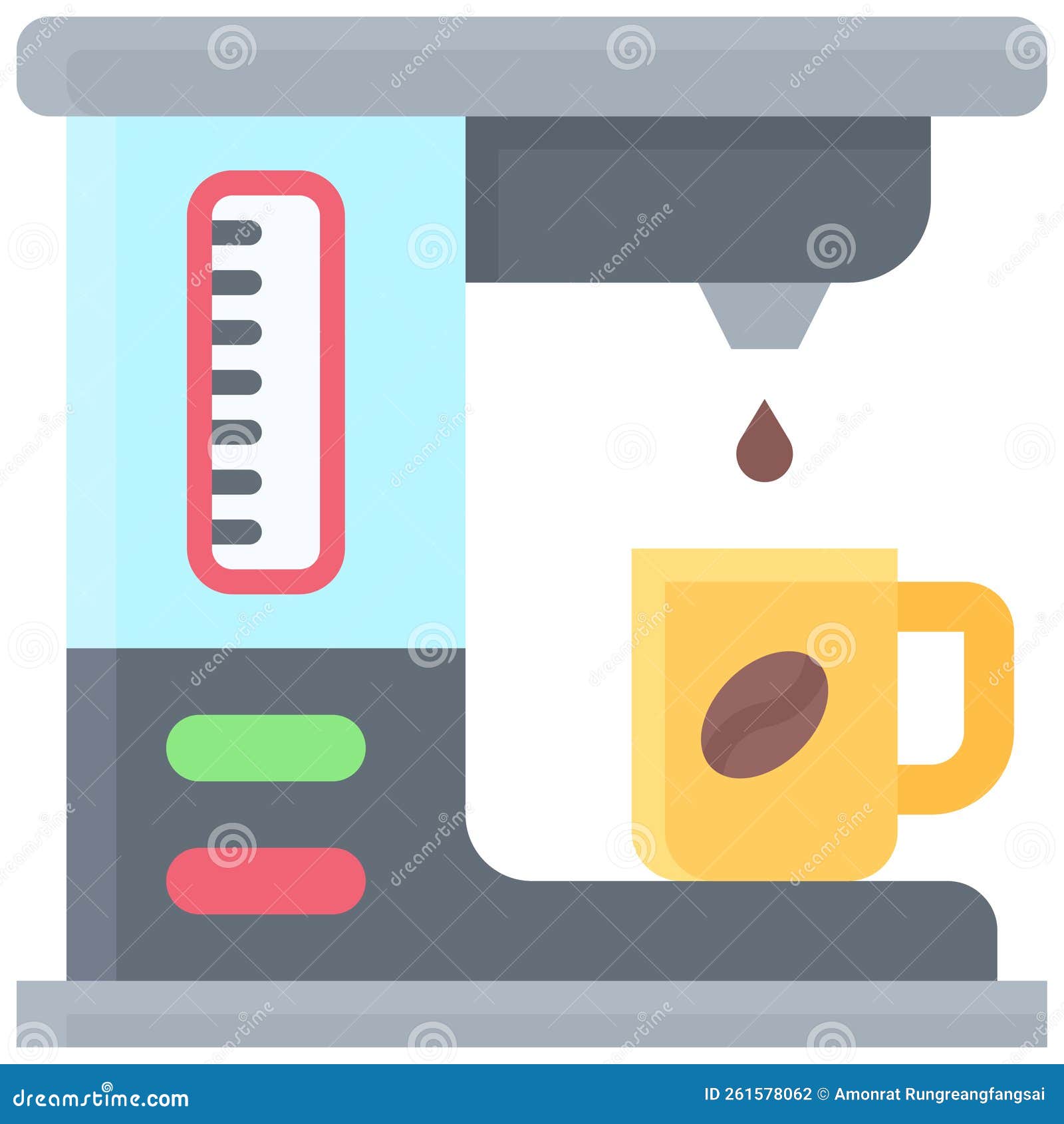 Coffee Machine Icon, Coffee Shop Related Vector Stock Vector ...
