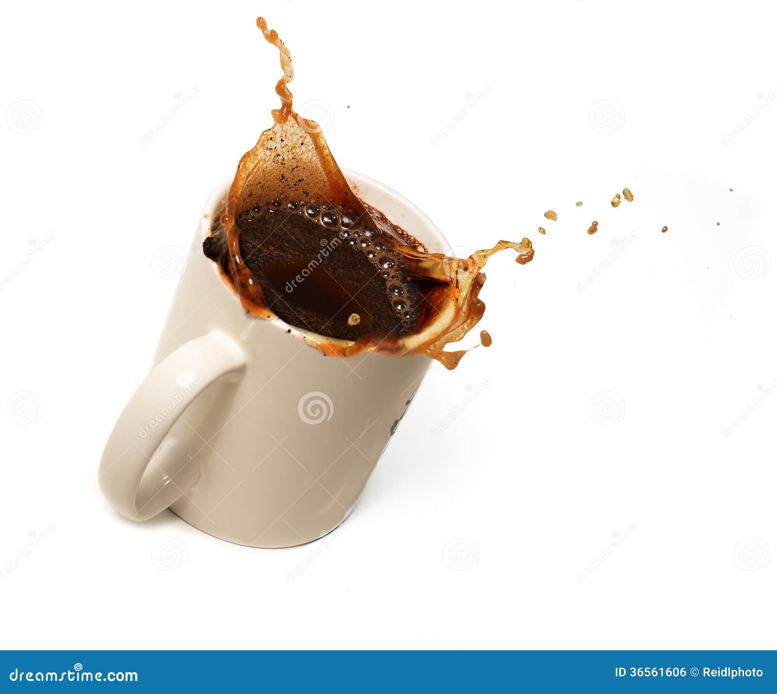 Coffee mag stock photo. Image of speedlight, drink, spray - 36561606