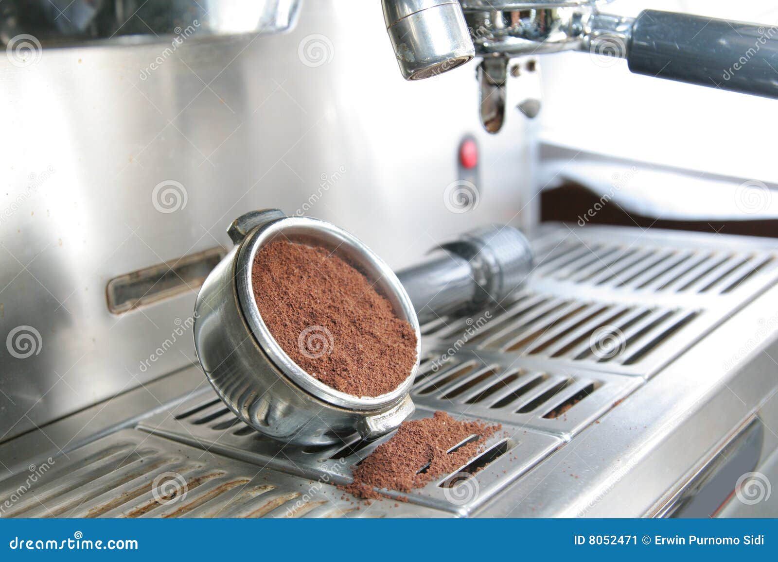 Coffee maker or machine stock image. Image of utensil - 8052471