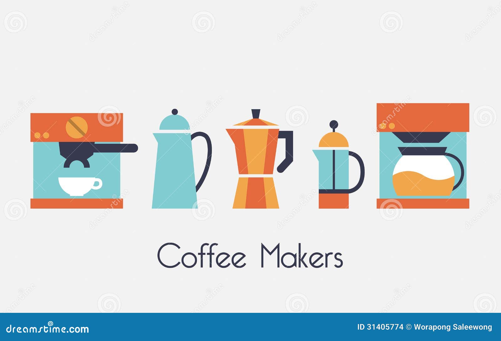 Sad Coffee Maker Cartoon Stock Illustration | CartoonDealer.com #65427829