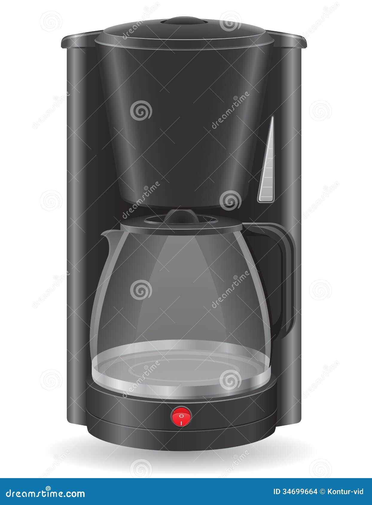 Sad Coffee Maker Cartoon Stock Illustration | CartoonDealer.com #65427829