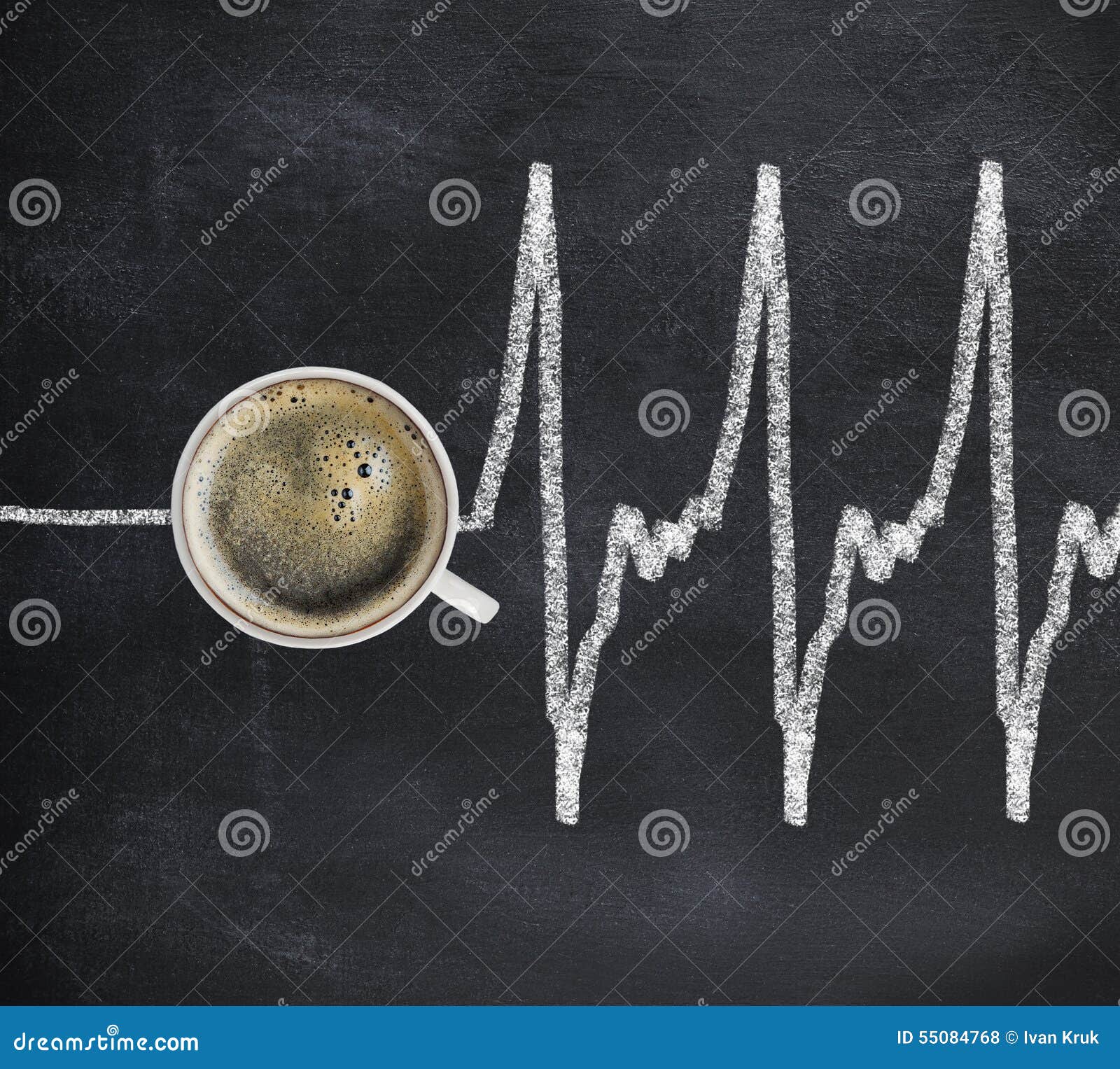 Coffee Makes You Alive Symbol Stock Photo - Image of composition ...