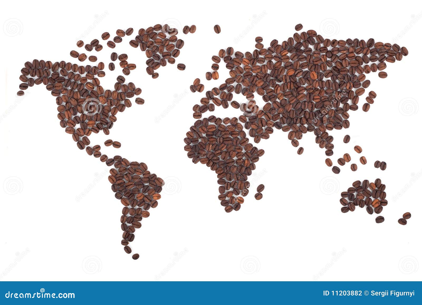 Coffee map stock photo. Image of drinking, grain, global - 11203882
