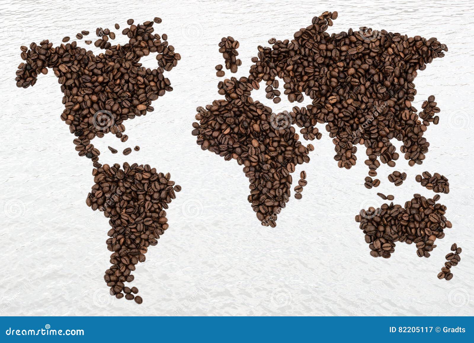 Coffee map stock image. Image of world, variant, growing - 82205117