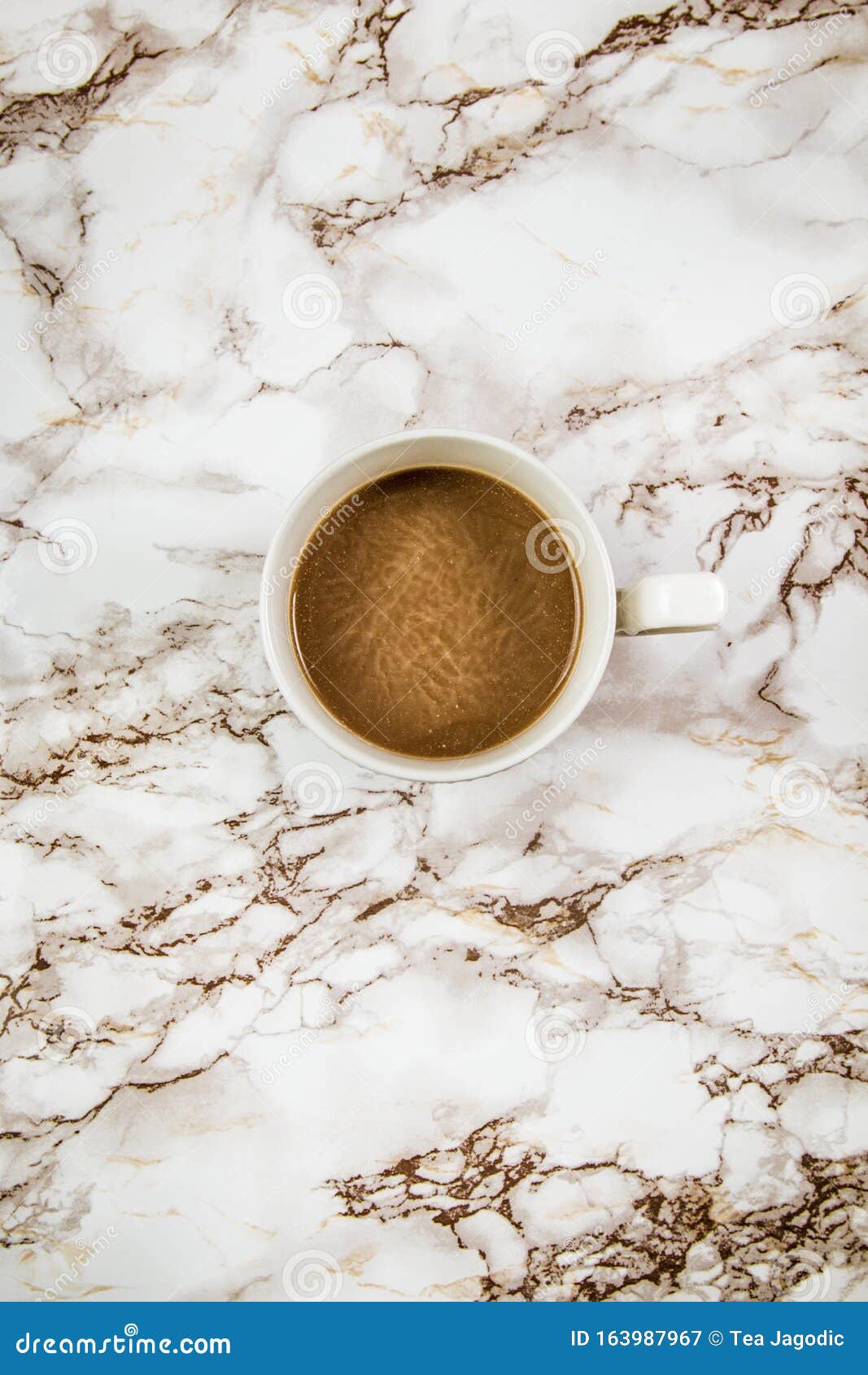 Coffee on a Marble Background Stock Image - Image of marble, beauty ...