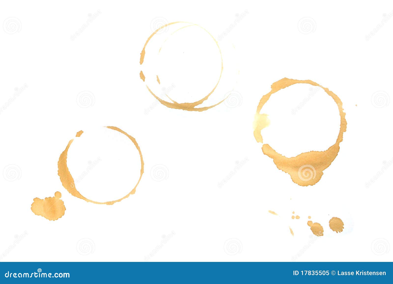 Coffee marks stock image. Image of coffee, circles, beige - 17835505