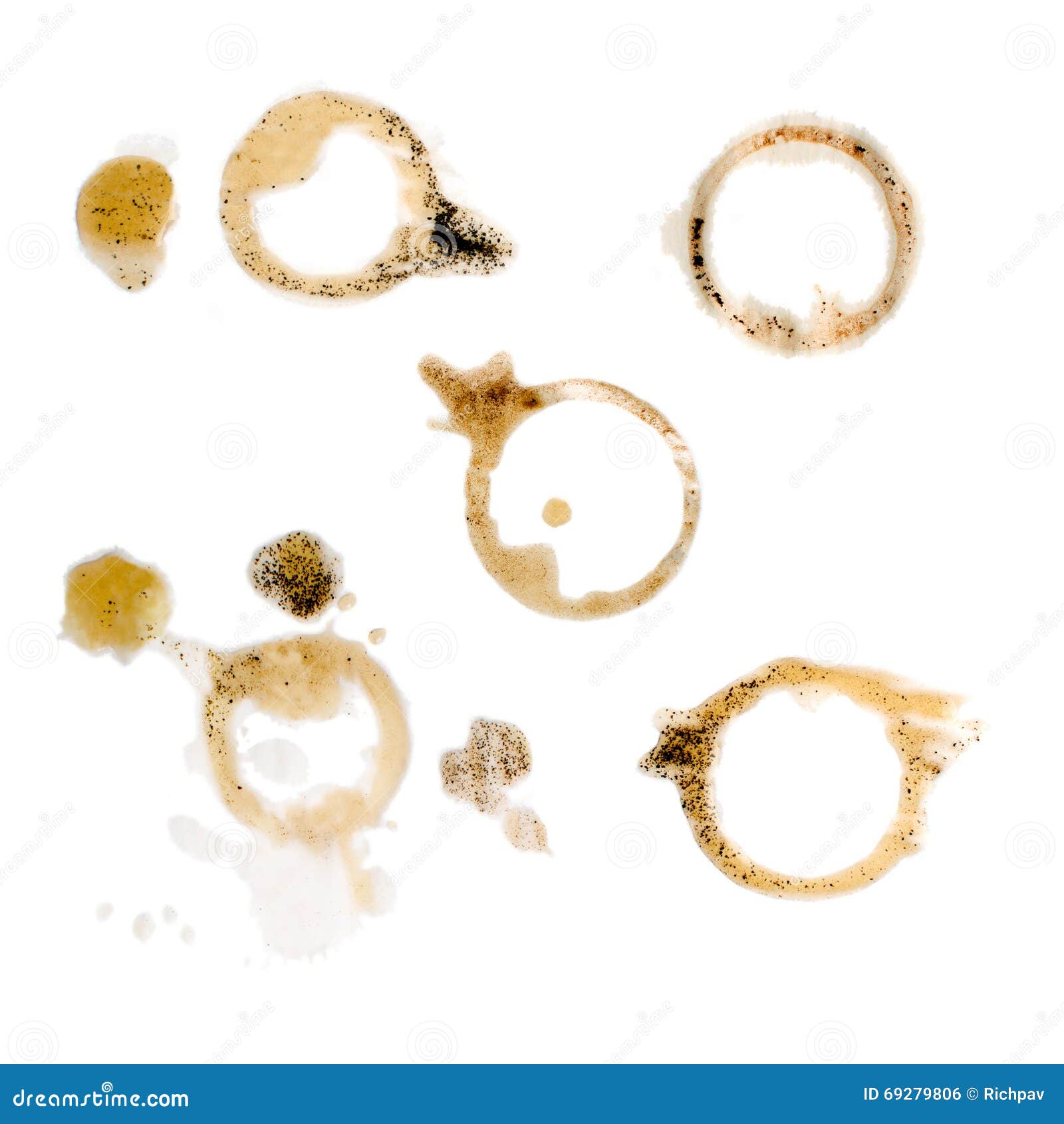 Coffee mess stock photo. Image of pattern, round, drink - 69279806