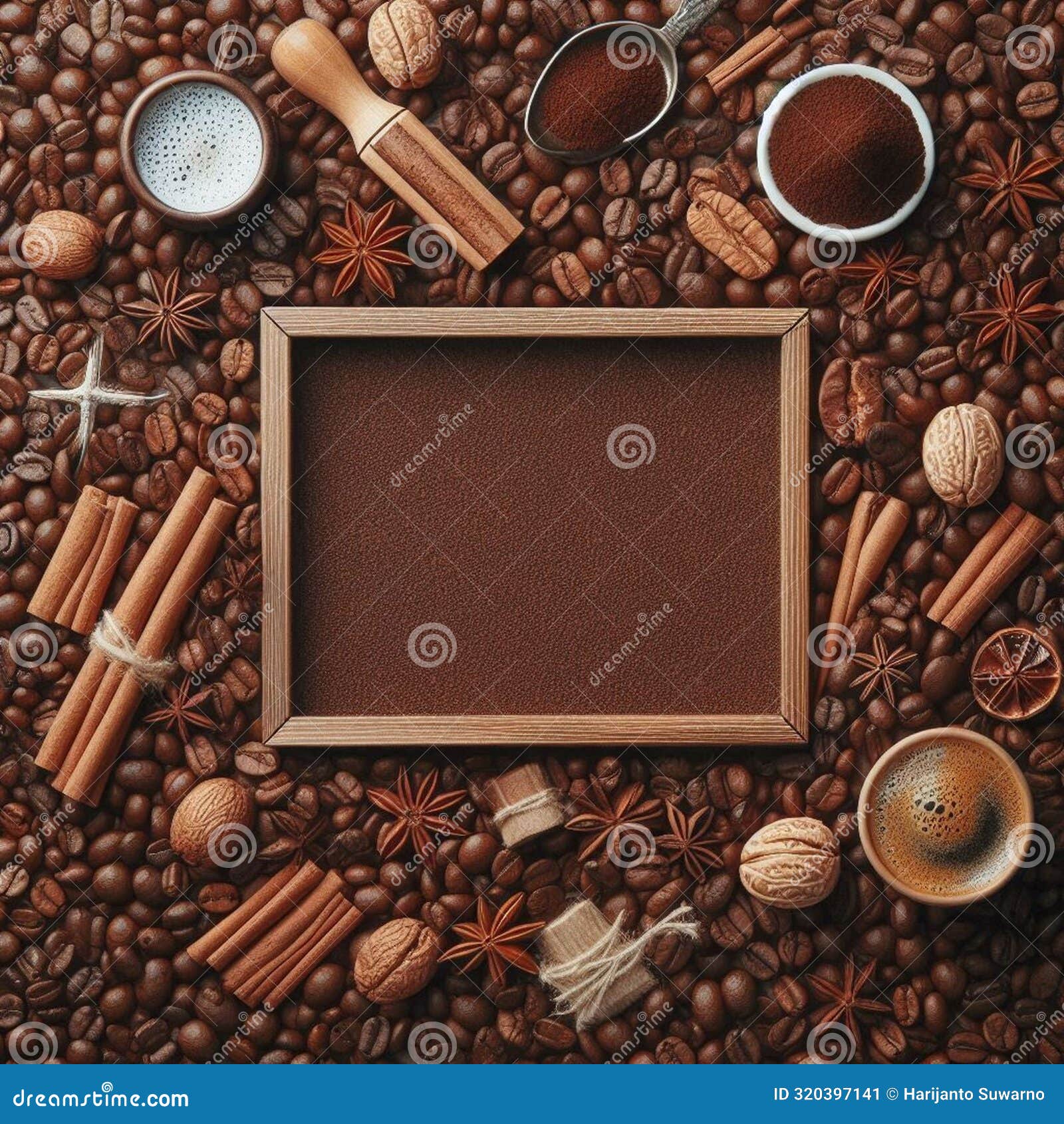 Coffee message stock illustration. Illustration of texture - 320397141