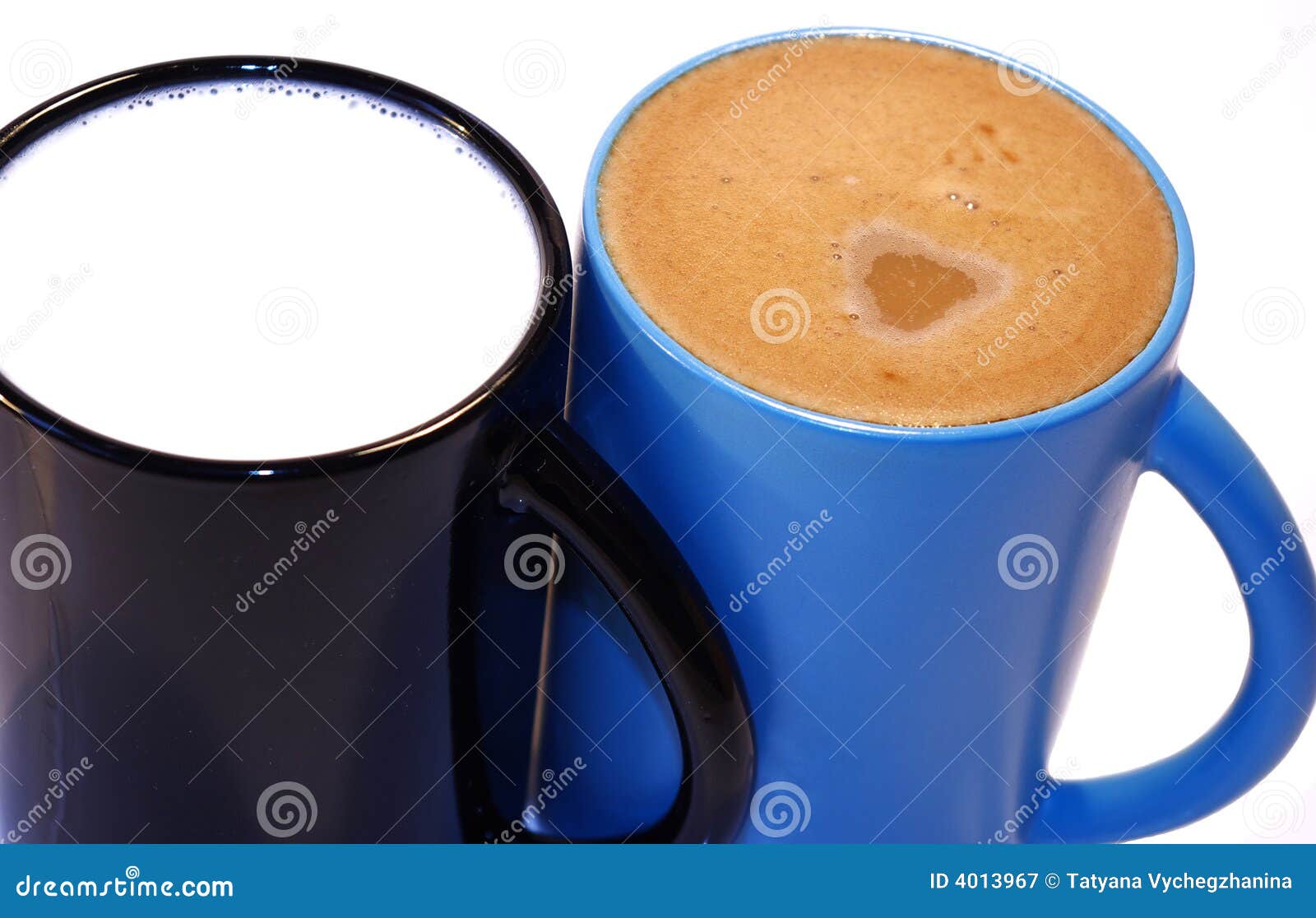 Coffee and milk stock image. Image of latte, food, lifestyle - 4013967