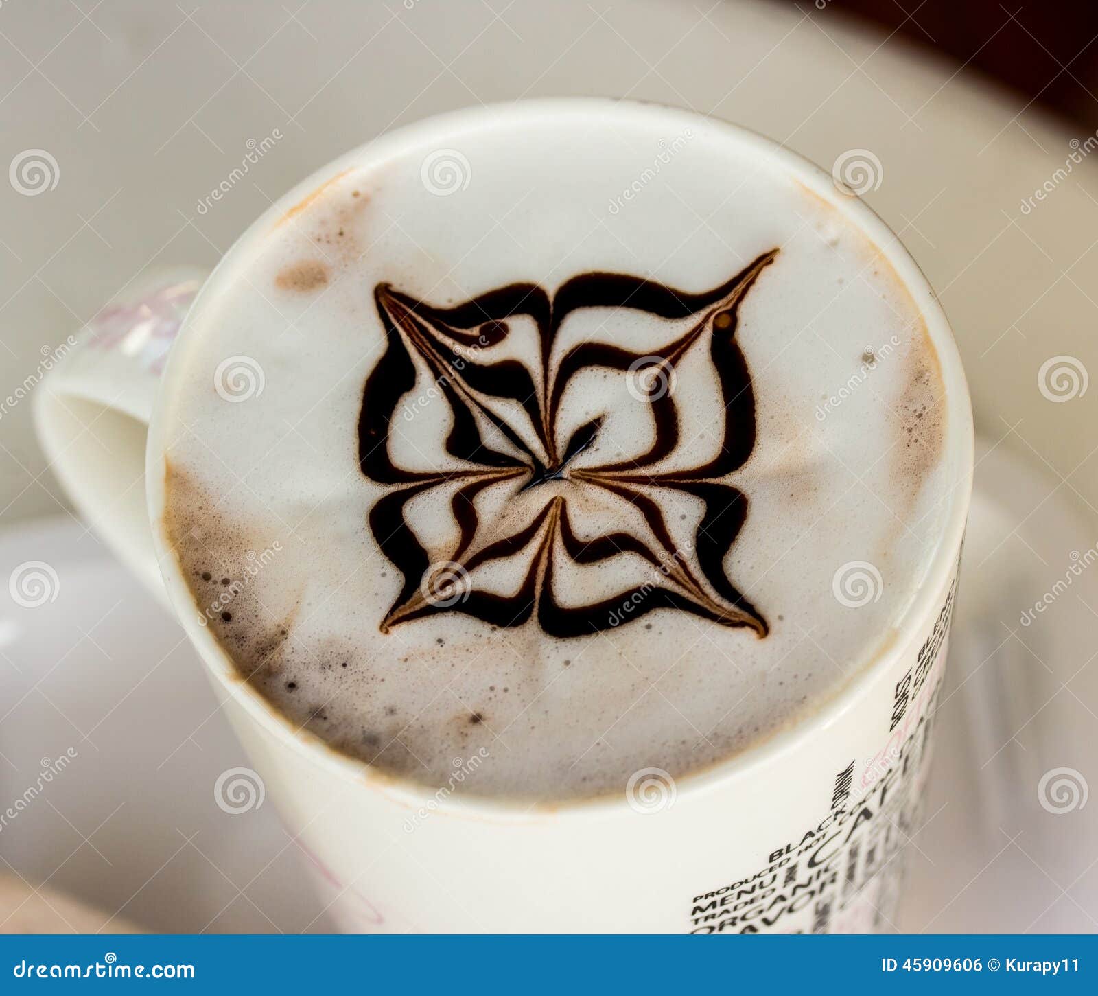 Coffee with milk pattern stock photo. Image of white - 45909606