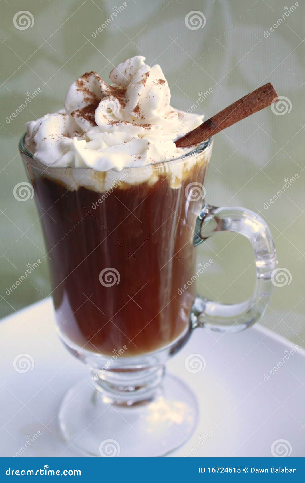 Coffee moca stock image. Image of yummy, mocca, whipped - 16724615