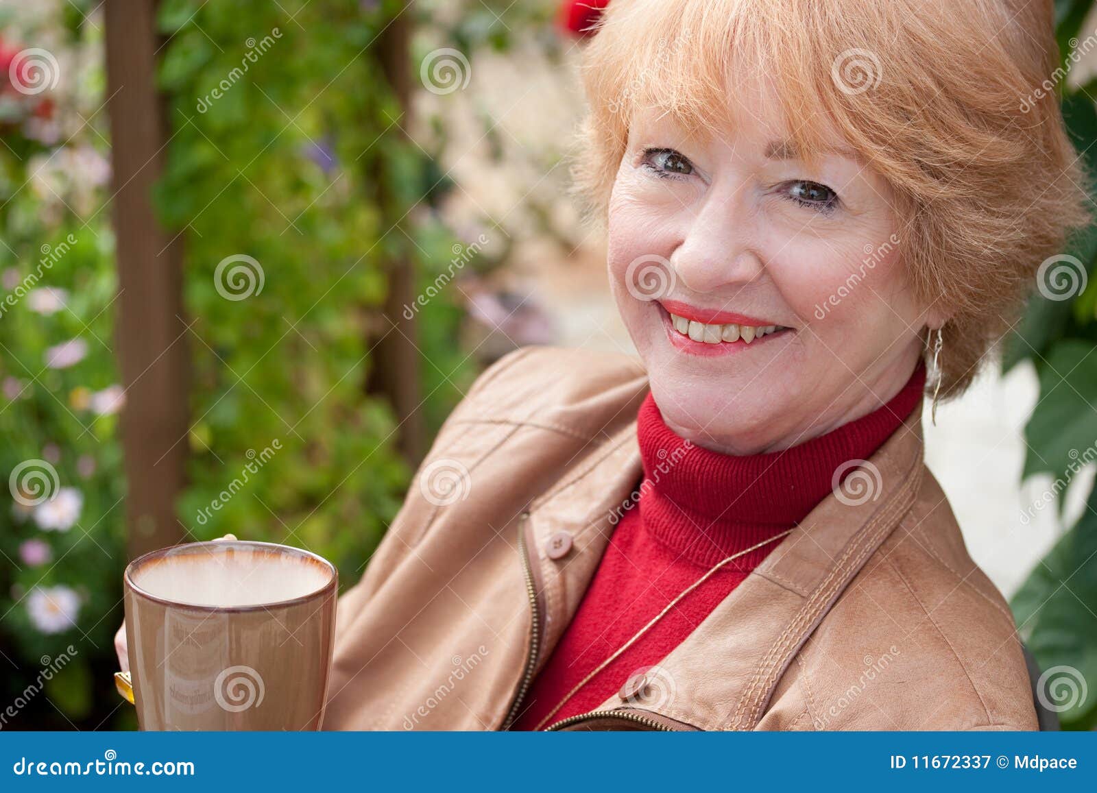 Coffee in the morning stock image. Image of retirement - 11672337