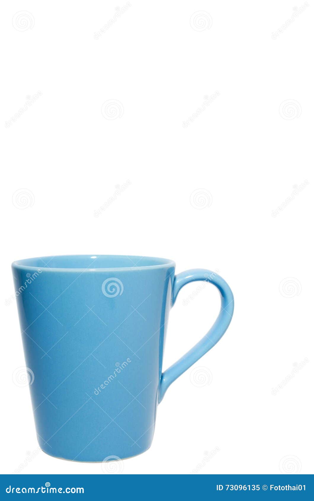 Coffee mugs blue stock image. Image of handle, background - 73096135