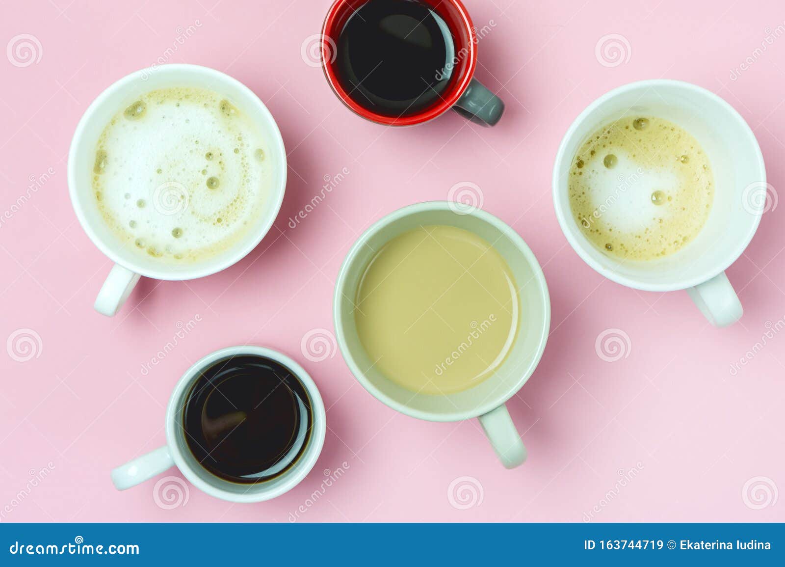 Coffee With Multiple Assorted Types And Flavors Of Coffee And Te ...