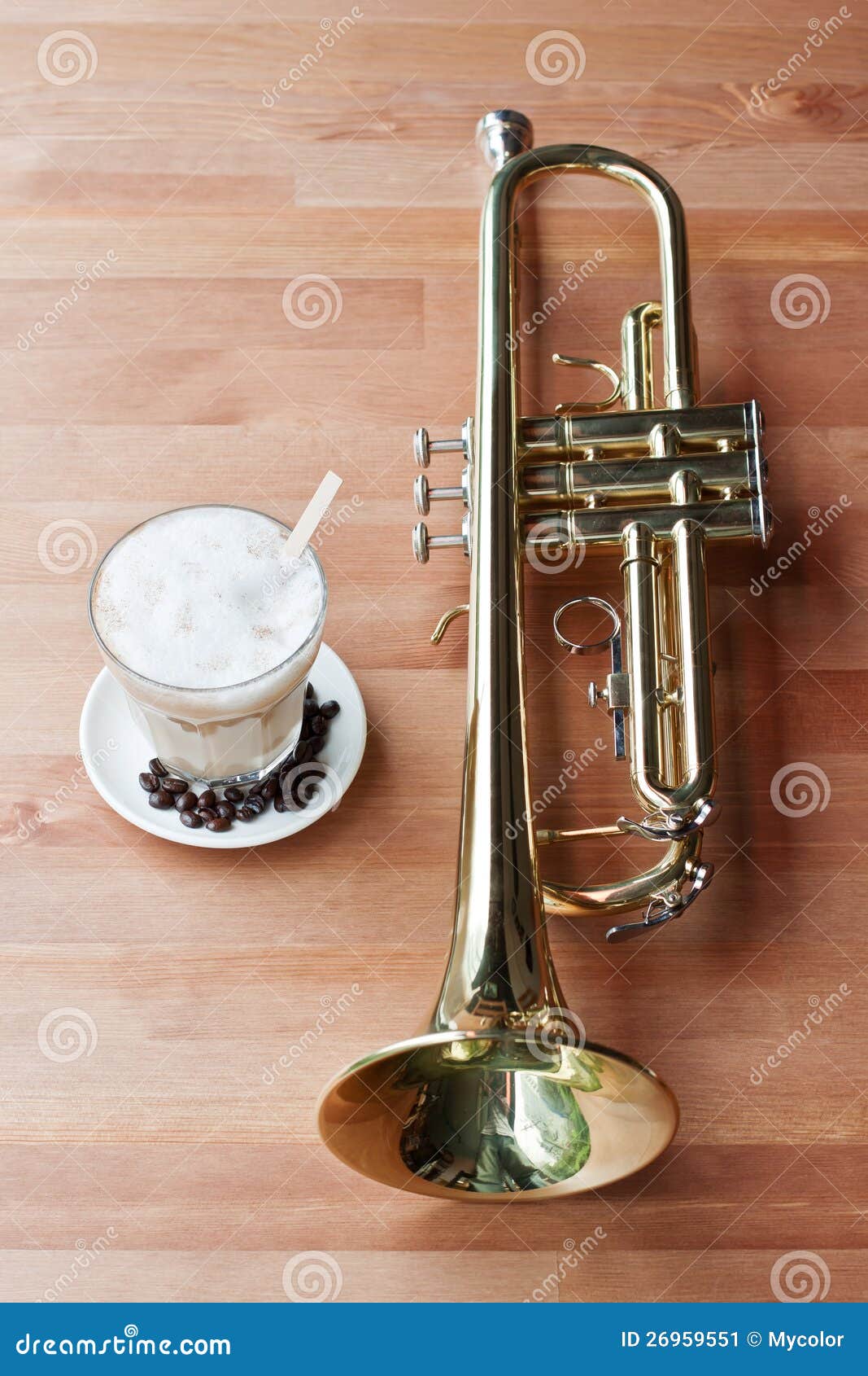 Coffee and Music stock image. Image of decoration, caffeine - 26959551