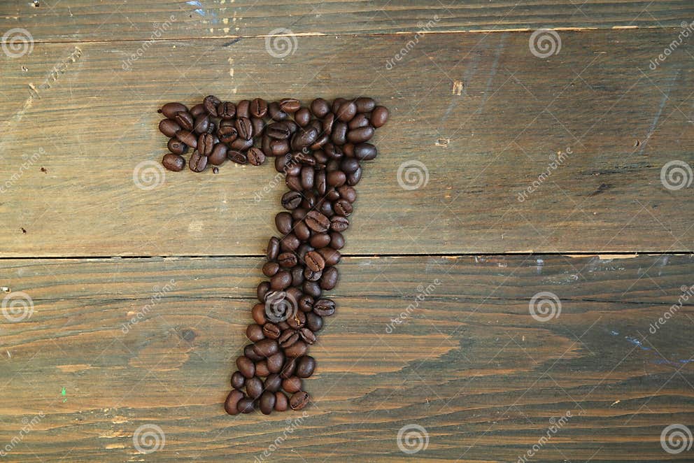 Coffee number seven stock image. Image of gourmet, arabic - 22952821