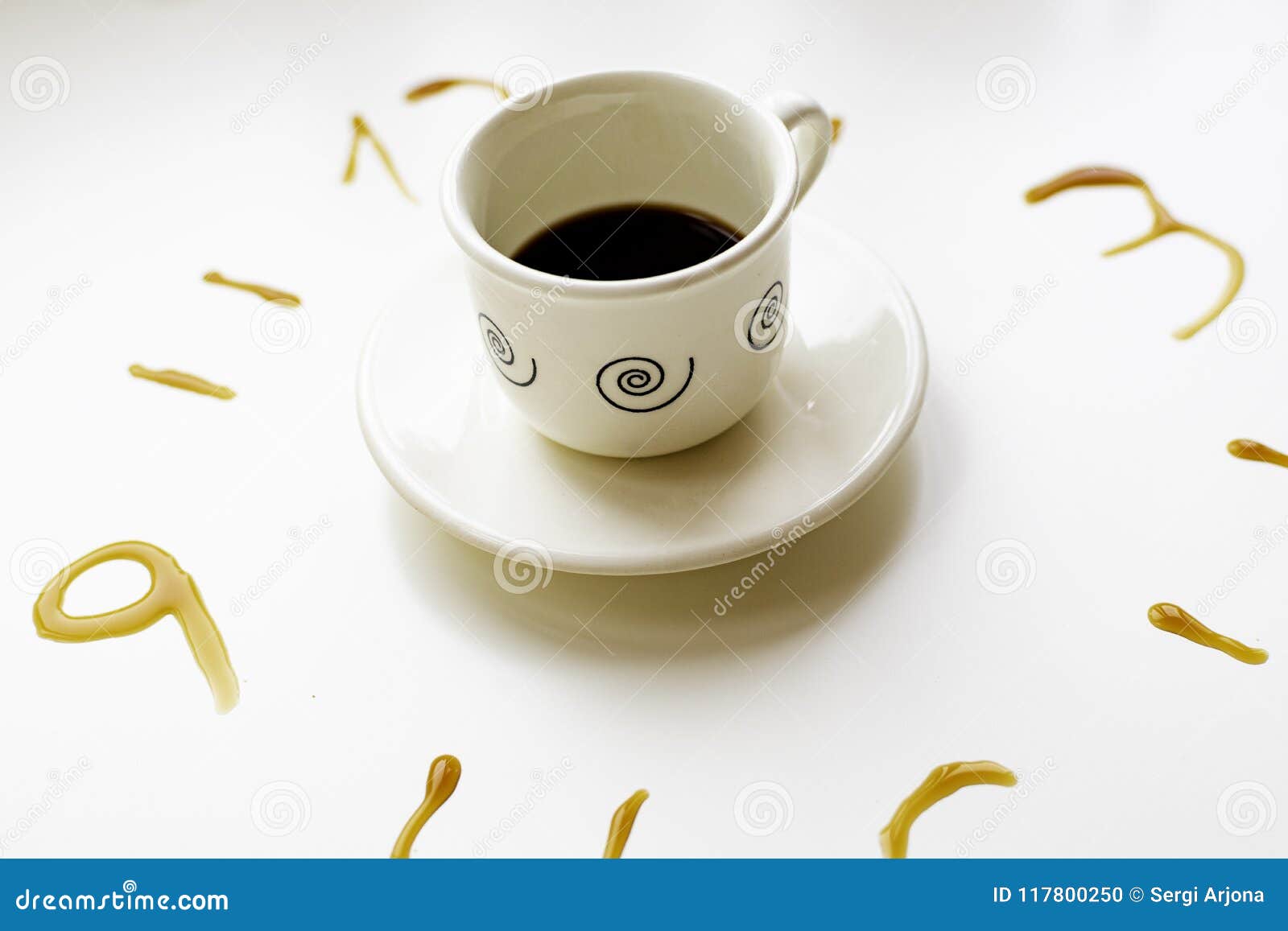 Coffee o clock stock photo. Image of mechanical, caffeine - 117800250