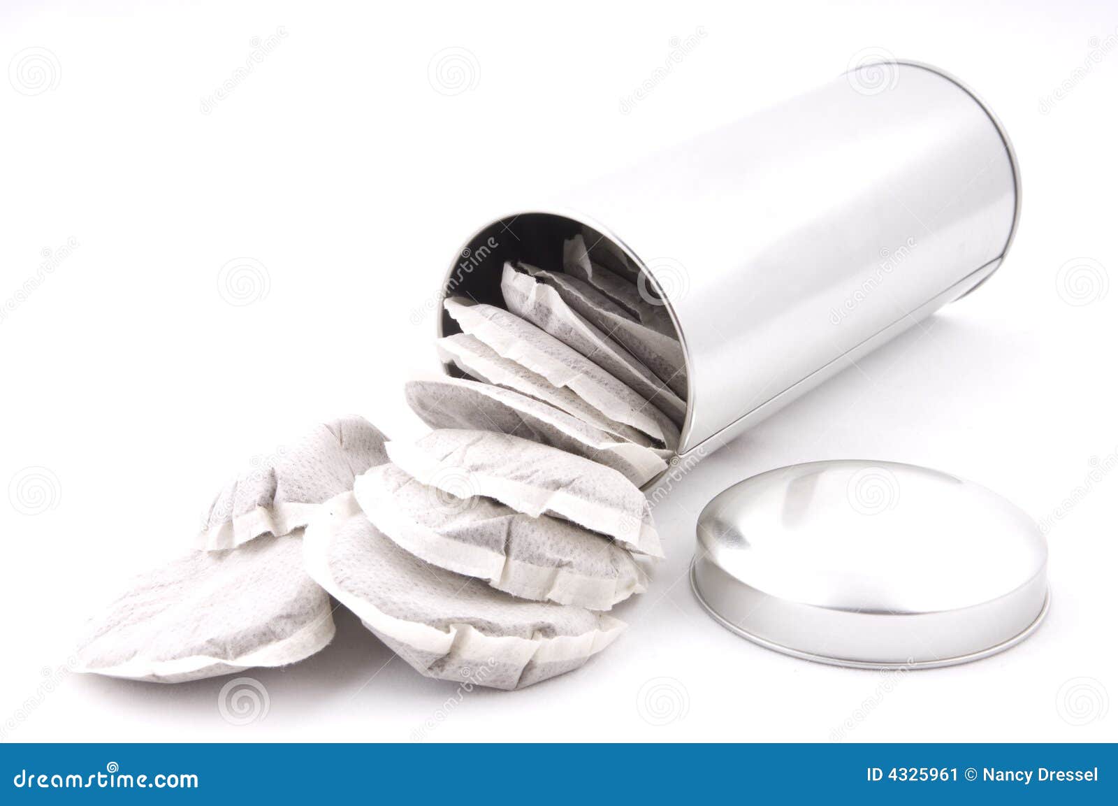 Coffee pads in a box stock image. Image of steel, espresso - 4325961