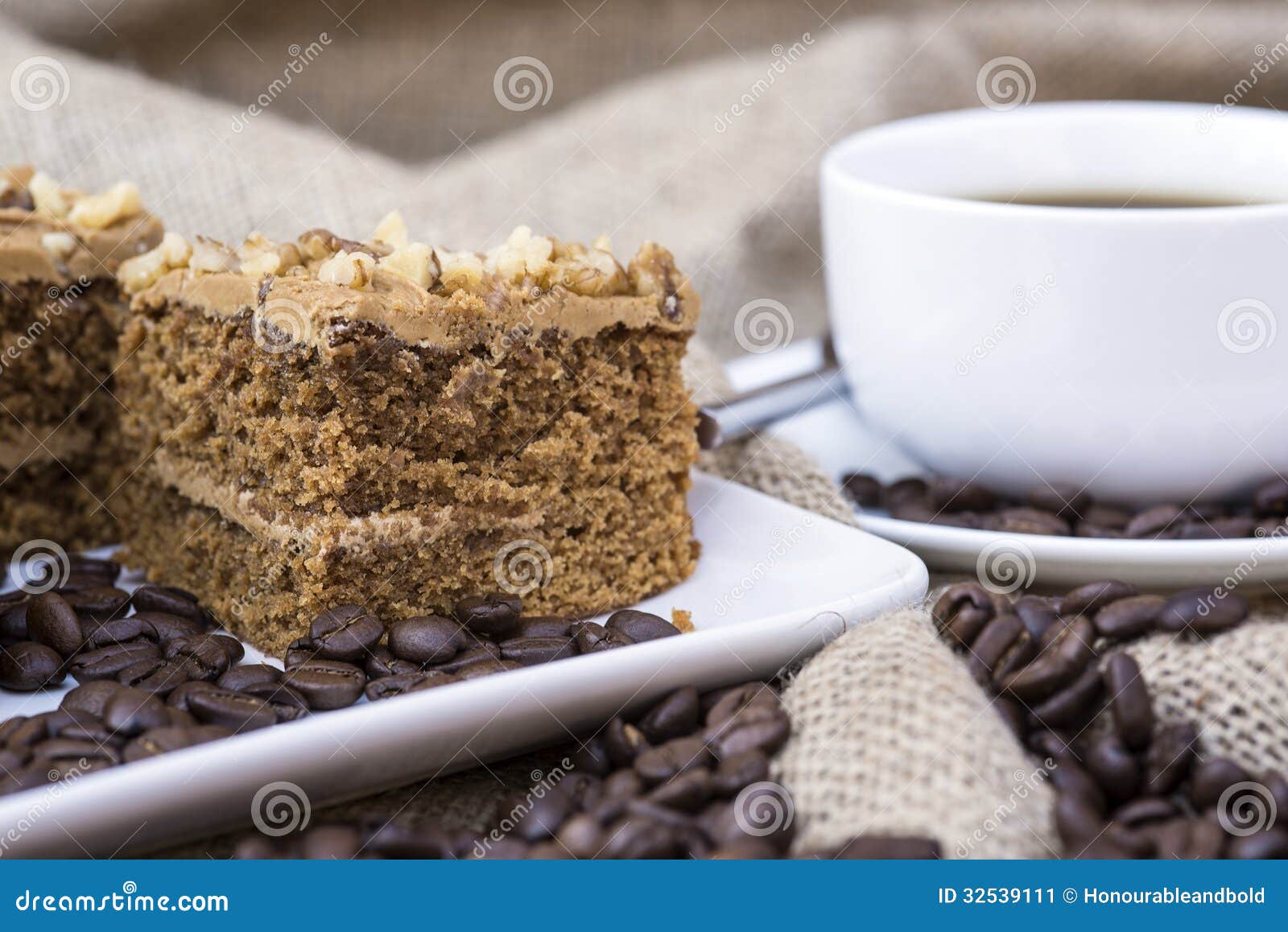 Coffee and Pastries Continental Breakfast Buffet Table Setting Stock ...