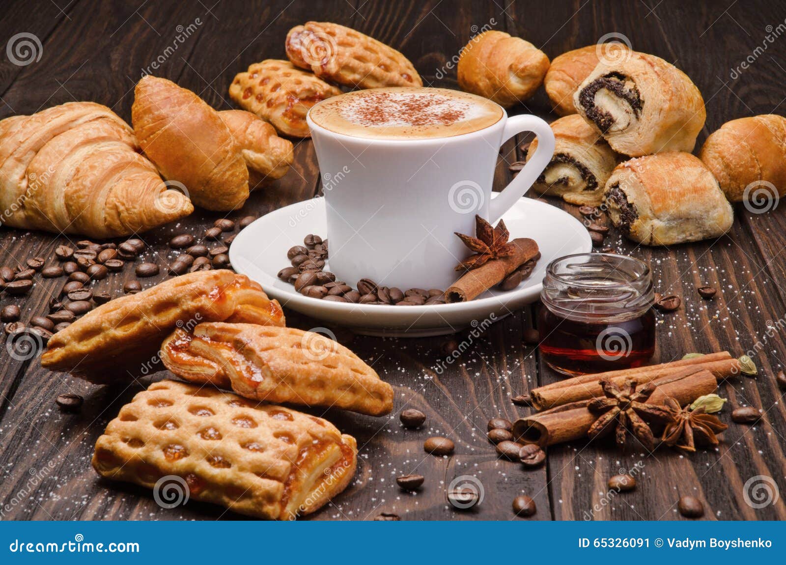 Coffee and Pastry stock image. Image of cafe, culture - 65326091