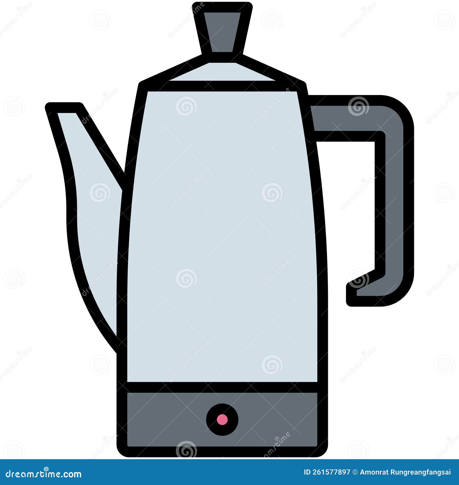 Coffee Percolator Icon, Coffee Shop Related Vector Stock Vector ...
