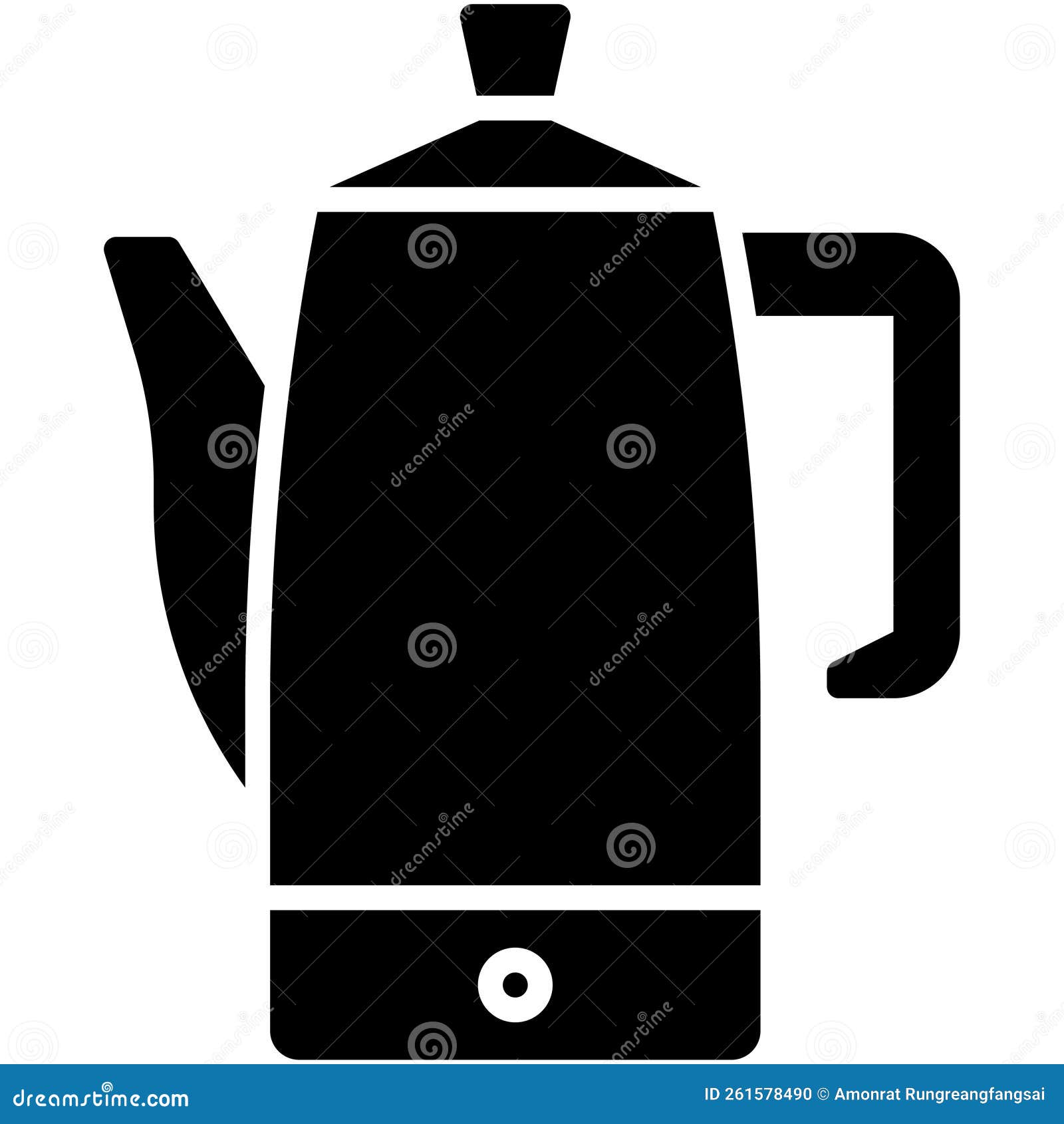 Coffee Percolator Icon, Coffee Shop Related Vector Stock Vector ...