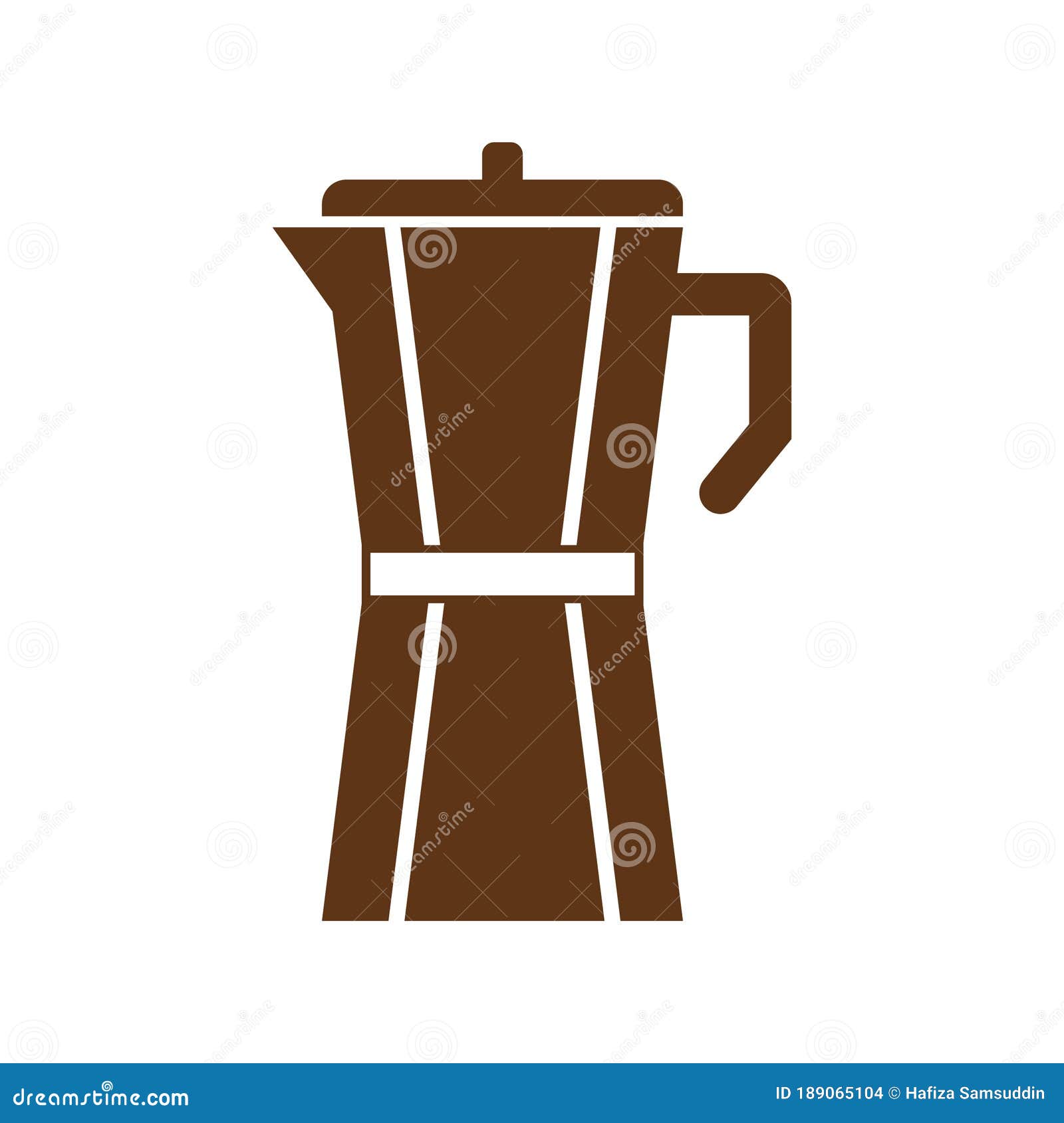 Coffee Percolator. Vector Illustration Decorative Design Stock Vector ...