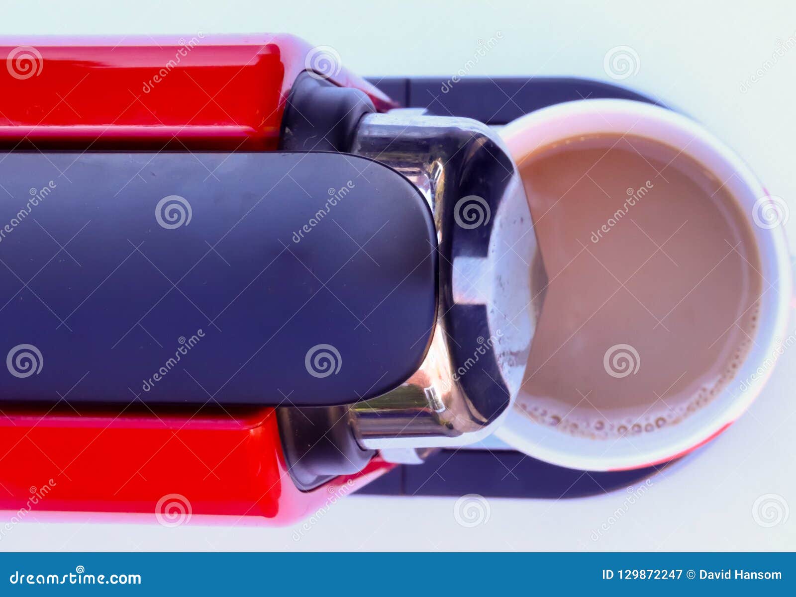Coffee Pod Making Machine on a White Background Stock Image - Image of ...
