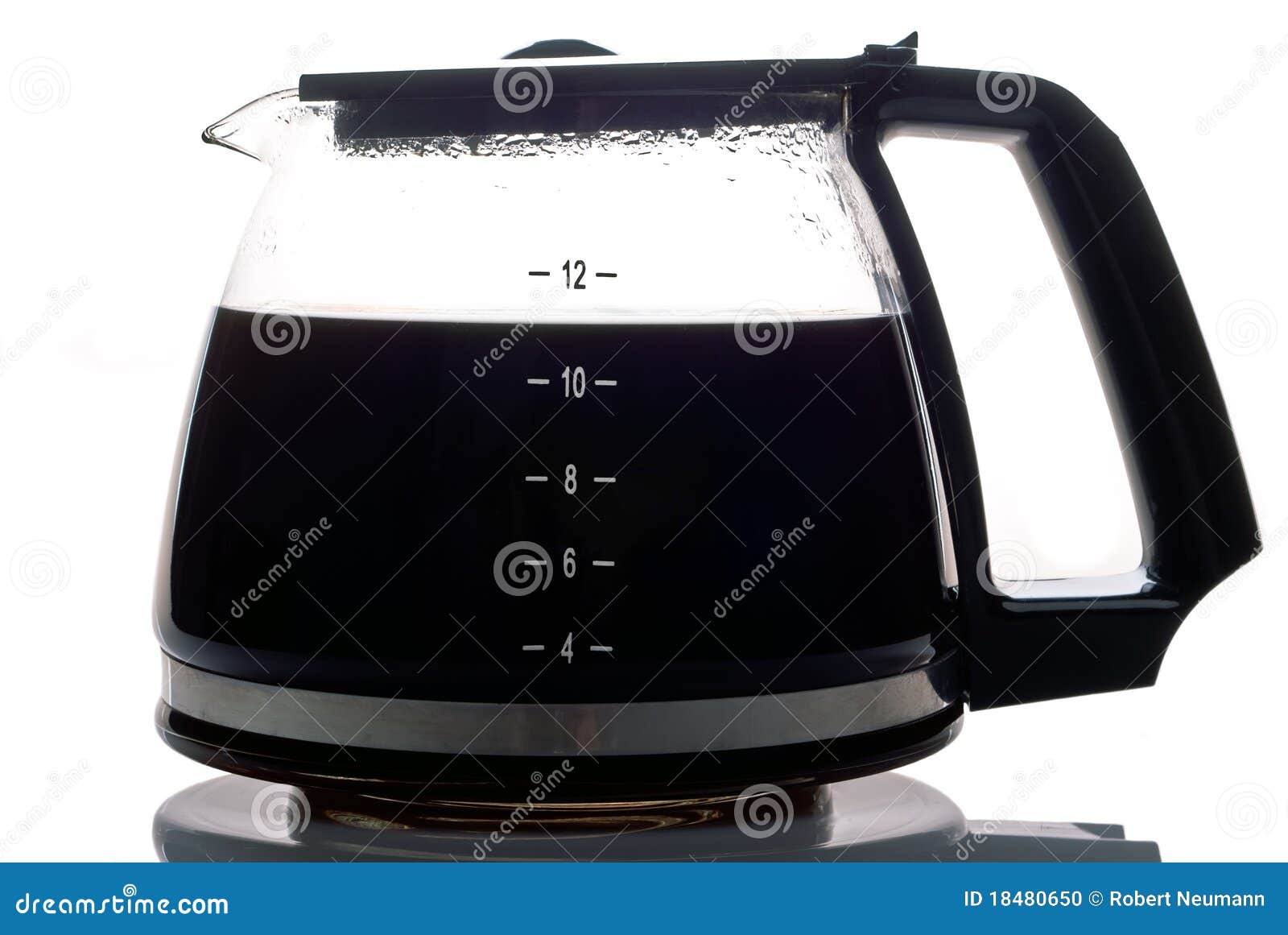 Coffee pot filled stock photo. Image of beans, flavor - 18480650