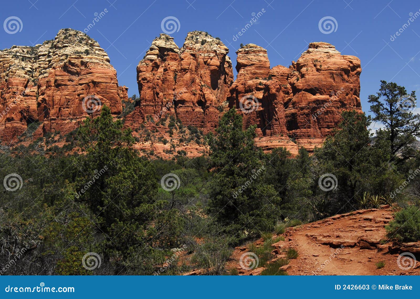 Coffee Pot Rock stock image. Image of landscape, vortex - 2426603