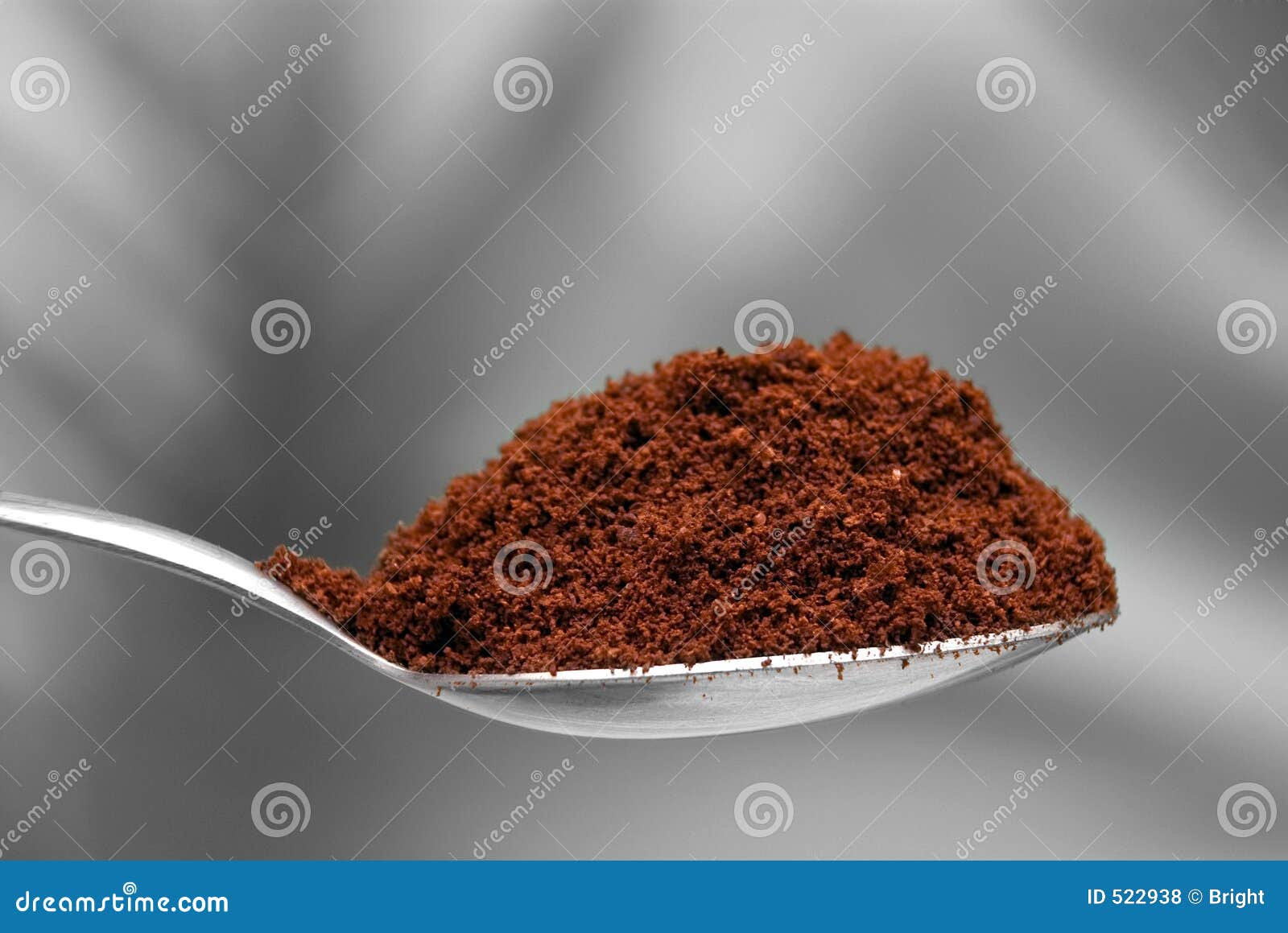 Coffee Powder Isolated On The White Background Stock Photography ...
