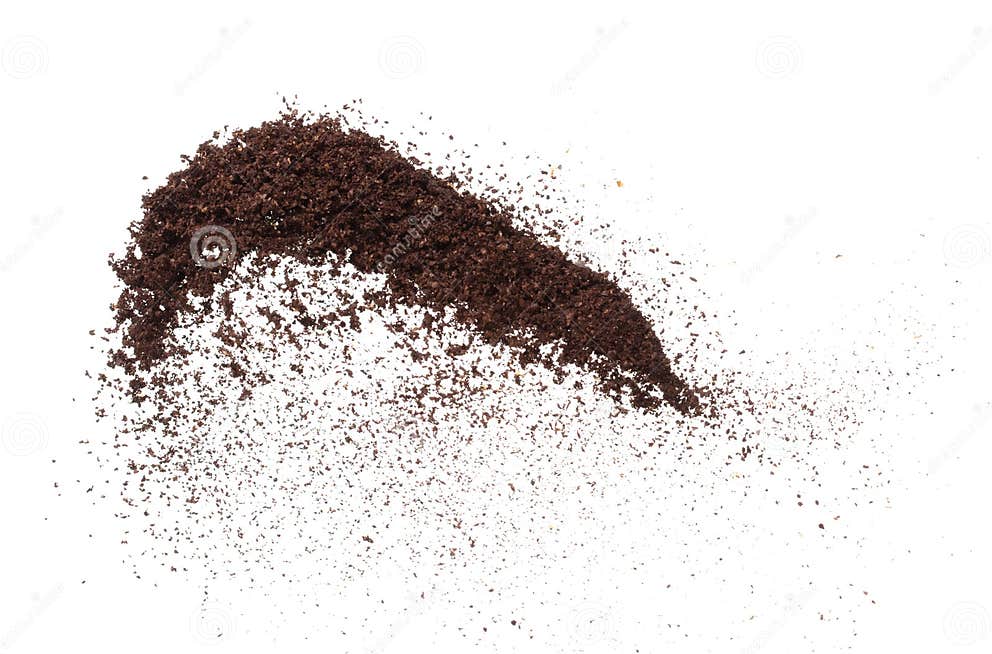 Coffee Powder Fly Explosion, Coffee Crushed Float Explode, Abstract ...