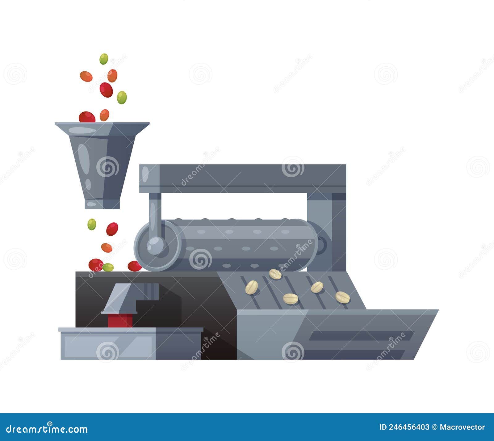 Coffee Production And Consumption Infographics Cartoon Vector ... Coffee Production And Consumption Infographics Cartoon Vector ...