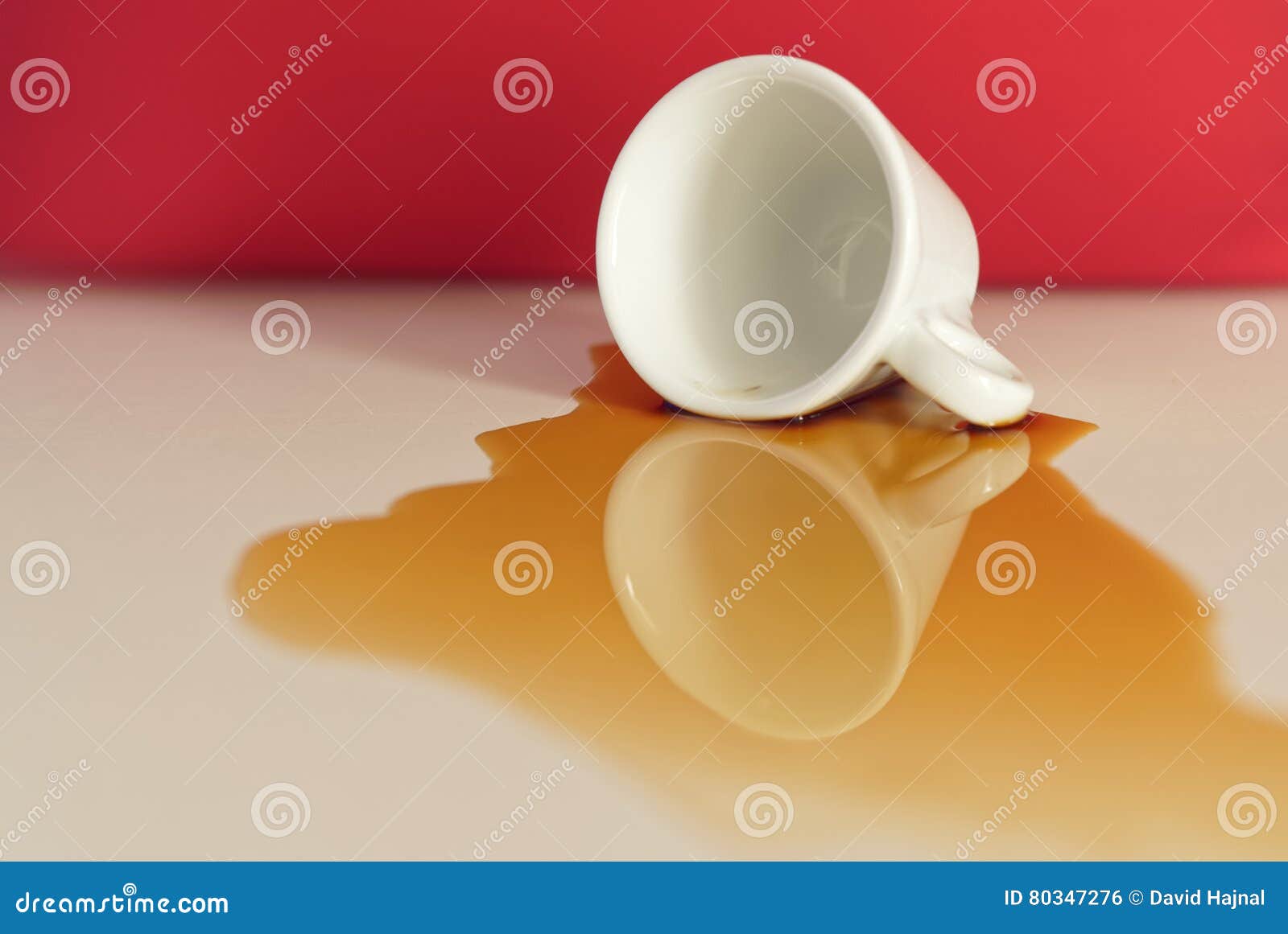 Puddle Of Coffee. Spilled Drink. Water On Surface. Blob Of Liquid ...