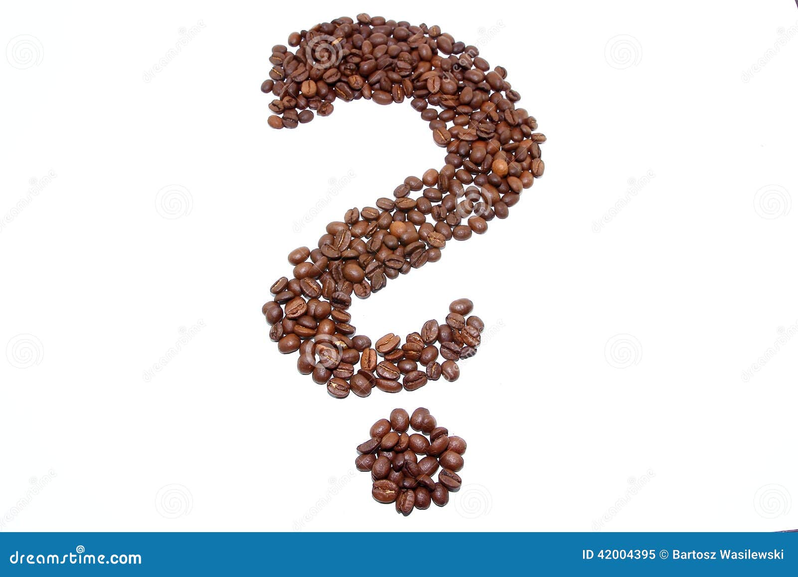 Coffee question mark stock image. Image of advice, confusion - 42004395