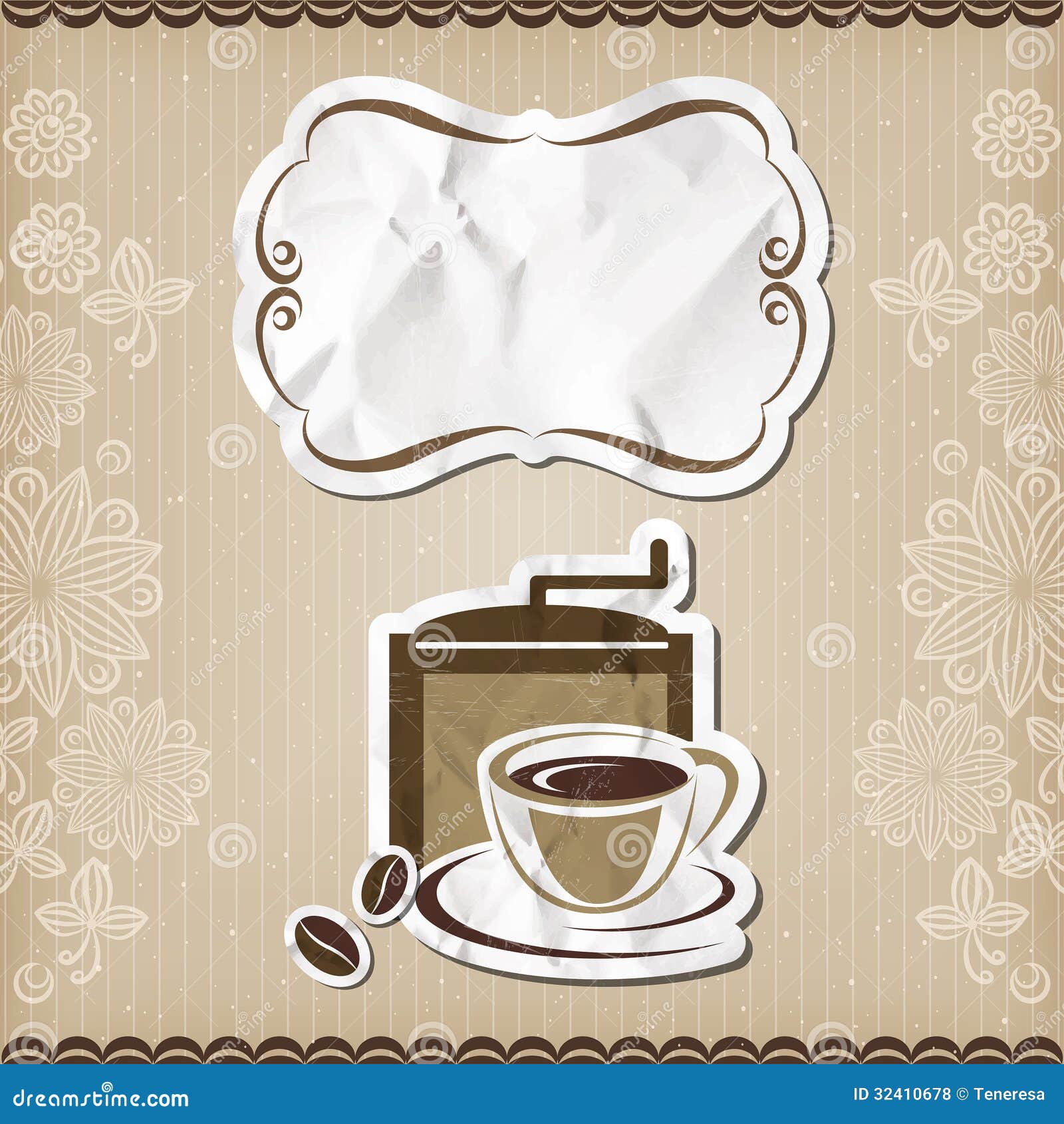 Retro Menu Background Countrystyle Royalty-Free Stock Image ...