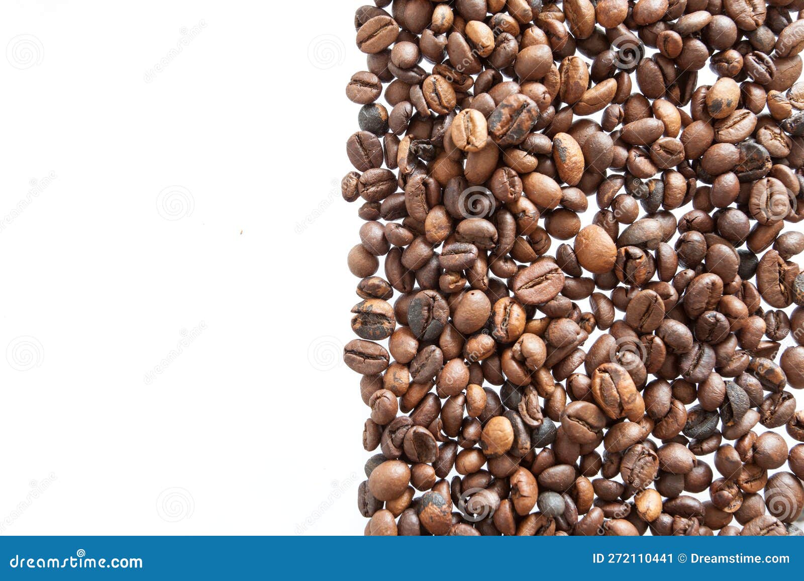 Coffee Roasted Beans Texture Stock Image - Image of grain, baking ...