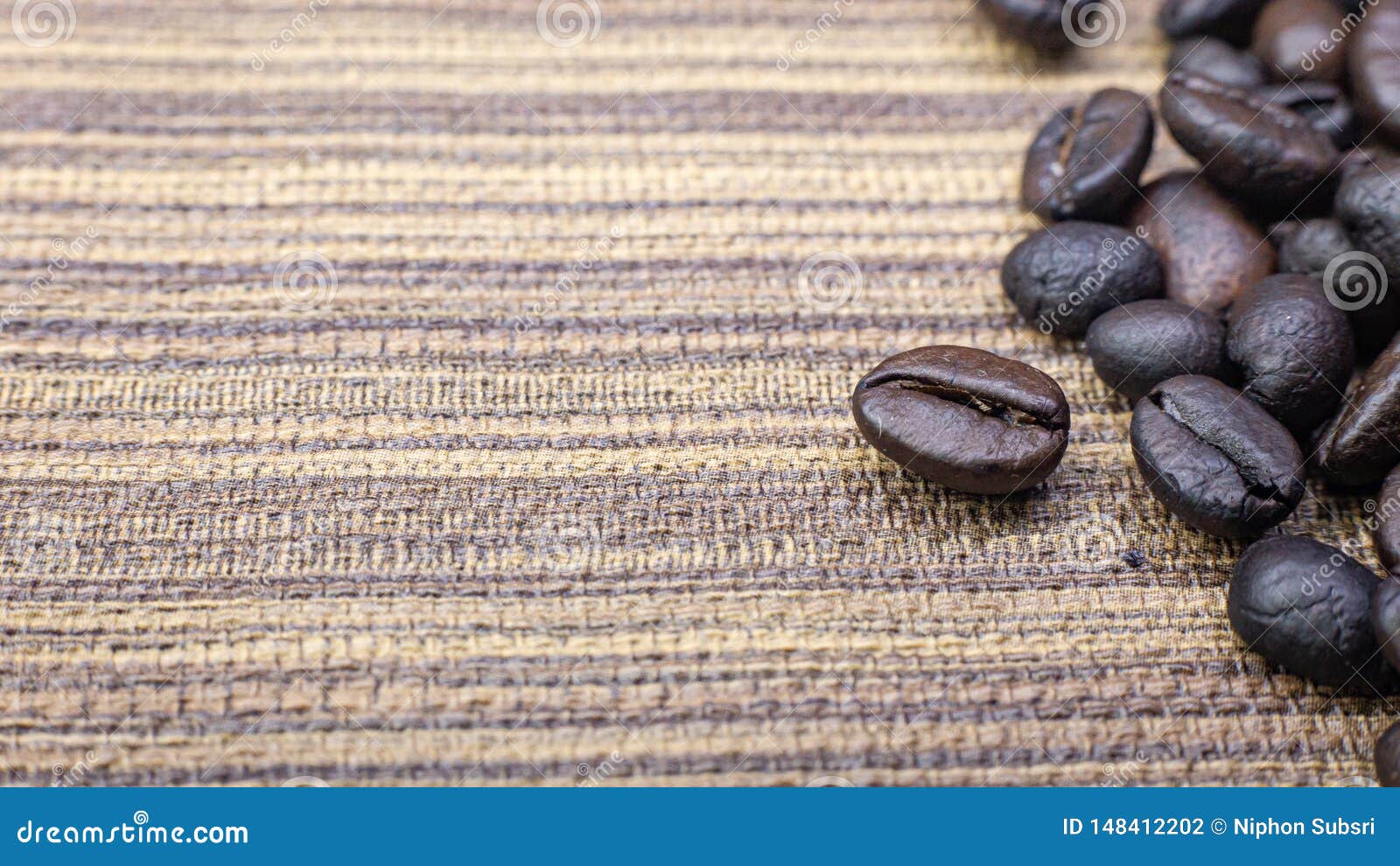 Coffee Roasted on Wood Texture Close Up Image Stock Photo - Image of ...