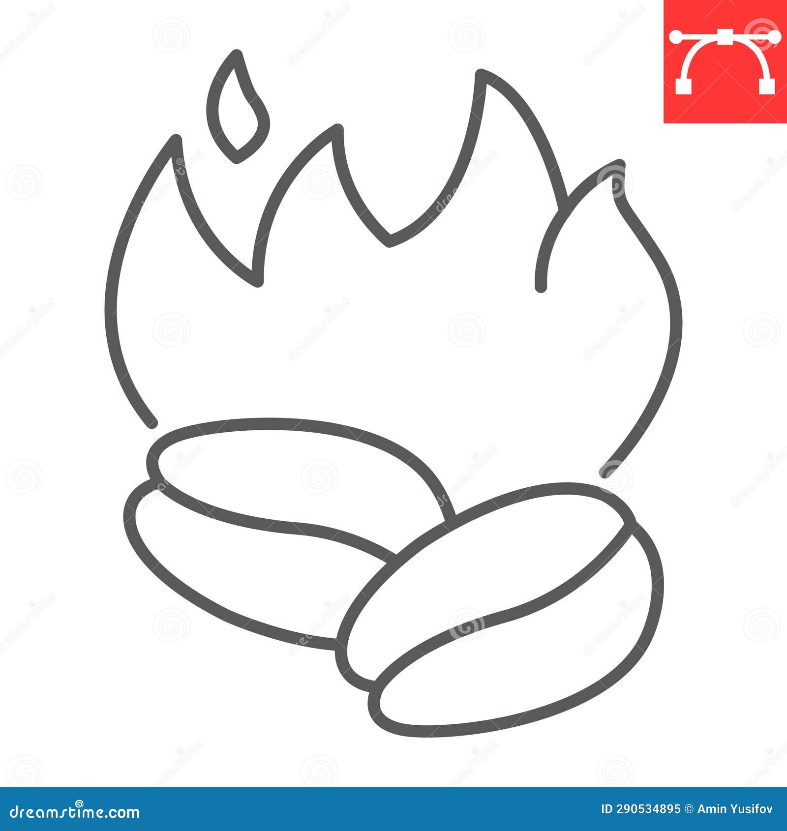 Coffee Roasting Levels. Light, Medium, Dark Text. Three Degrees Of ...