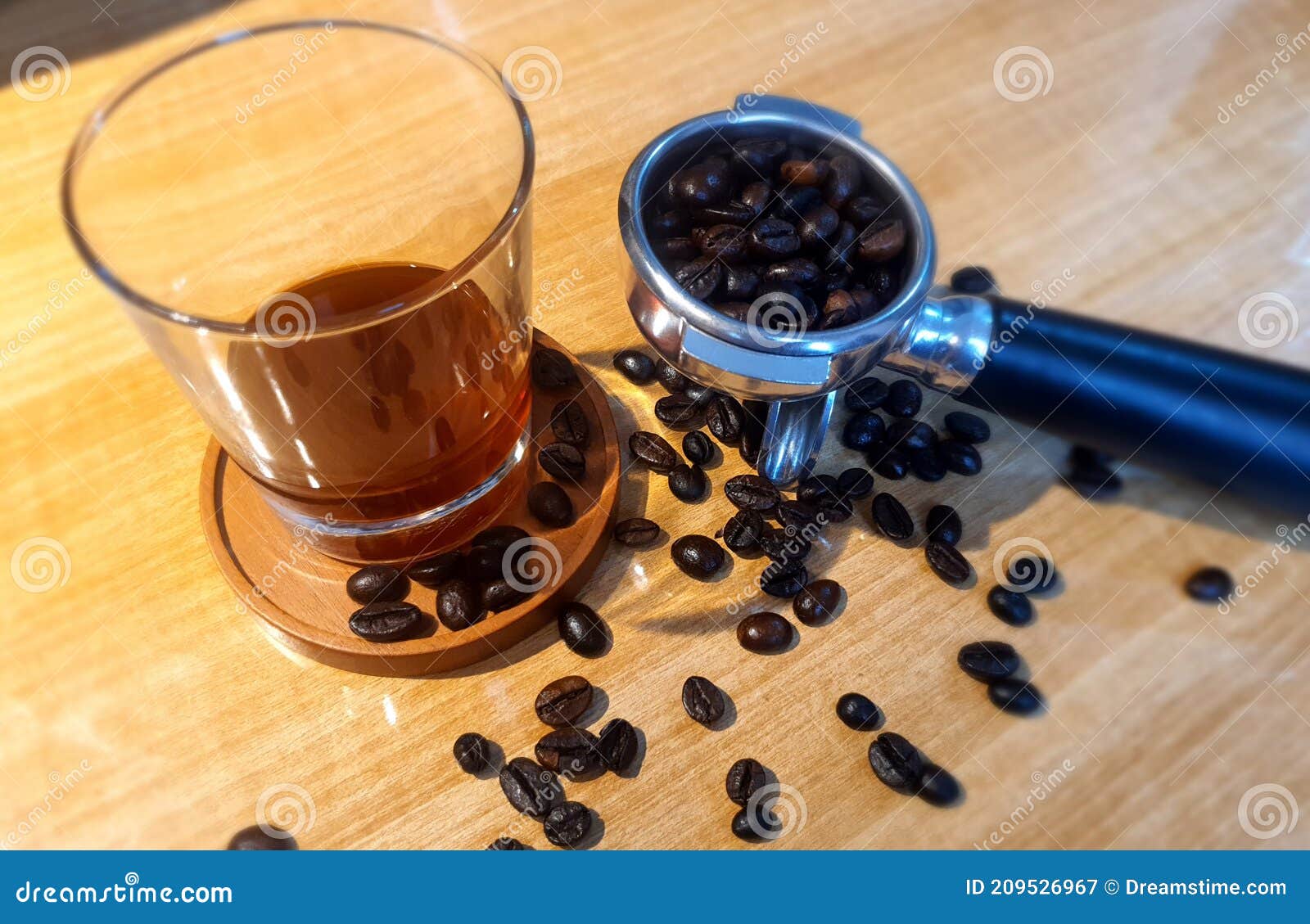 Coffee Robusta Espresso Roasted Bean Stock Image - Image of robusta ...
