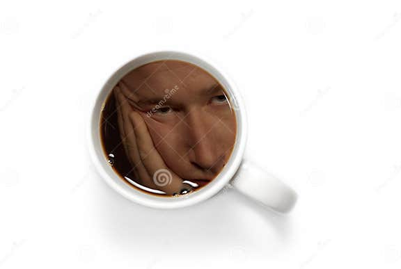 Coffee s reflection stock image. Image of feelings, reflection - 8052877