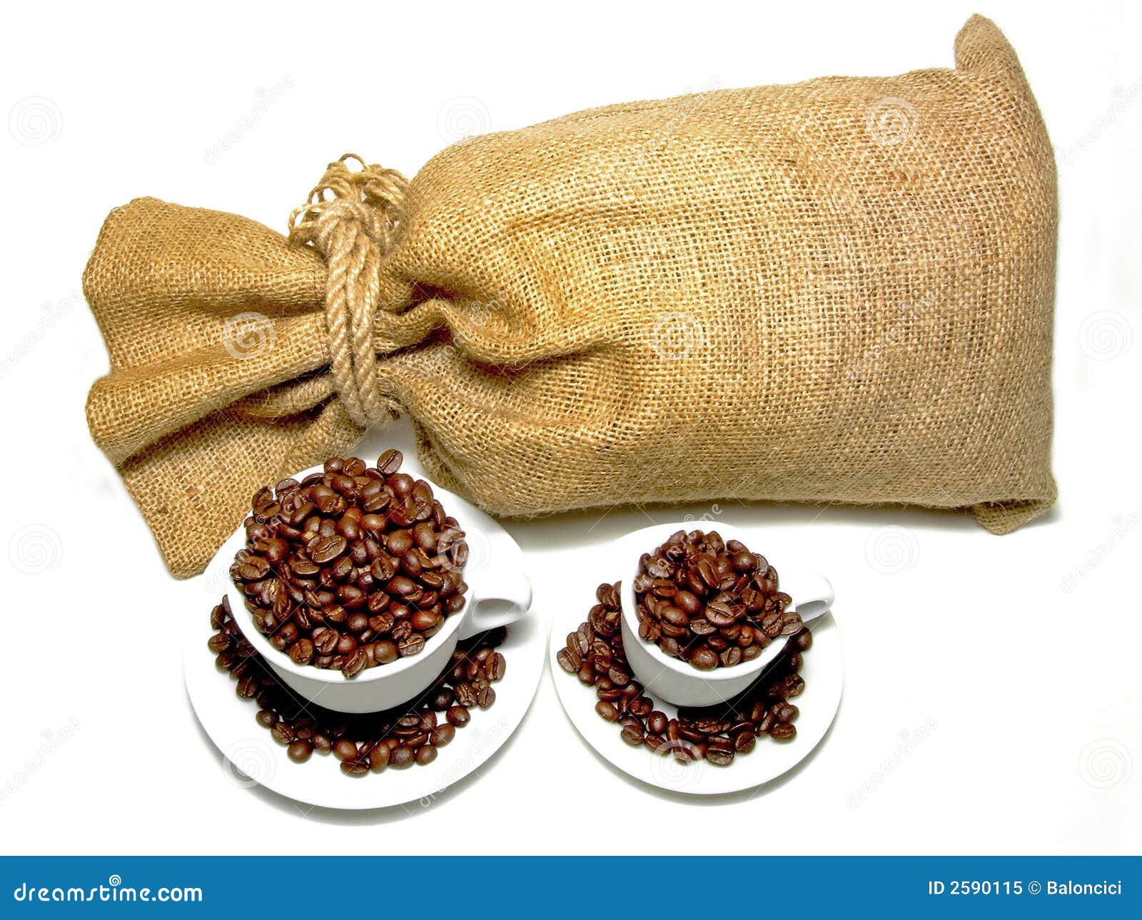 Coffee sack stock image. Image of break, food, background - 2590115
