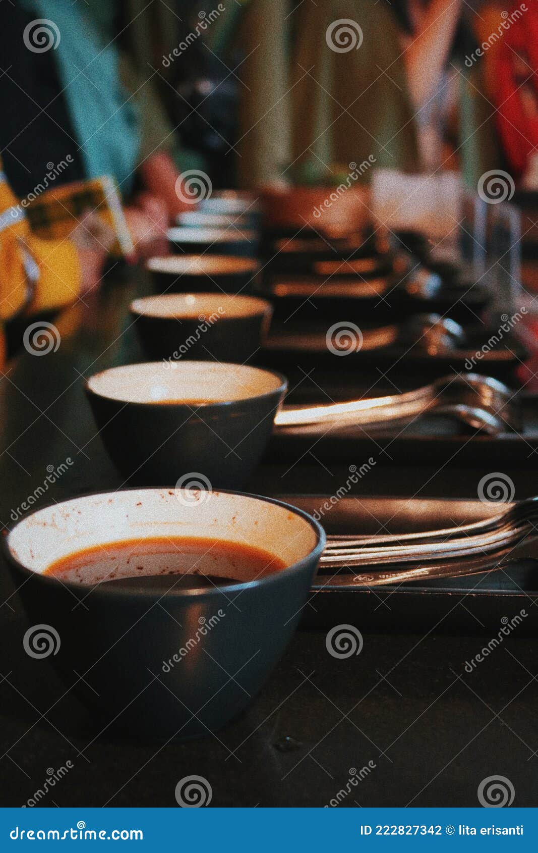 Coffee Sample at Coffee Store Stock Photo - Image of indonesia, bali ...